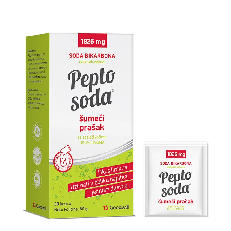 Peptosoda – 14 šumećih tableta