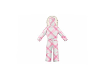 KOMBINEZON POIVRE BLANC DEČIJI W24-1030-BBGL SKI OVERALL cross orchid pink 3 4