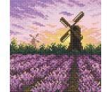 Diamond embroidery mosaic kit `Charm of Provence`, 20cm x 20cm, Collection D`Ar