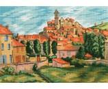 Cross-Stitch Kit `Gardanne`, 37cm x 26cm, RTO