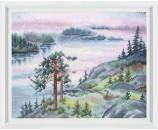 Cross-stitch kits `Dawn hour`, 25.5cm x 20cm, RTO