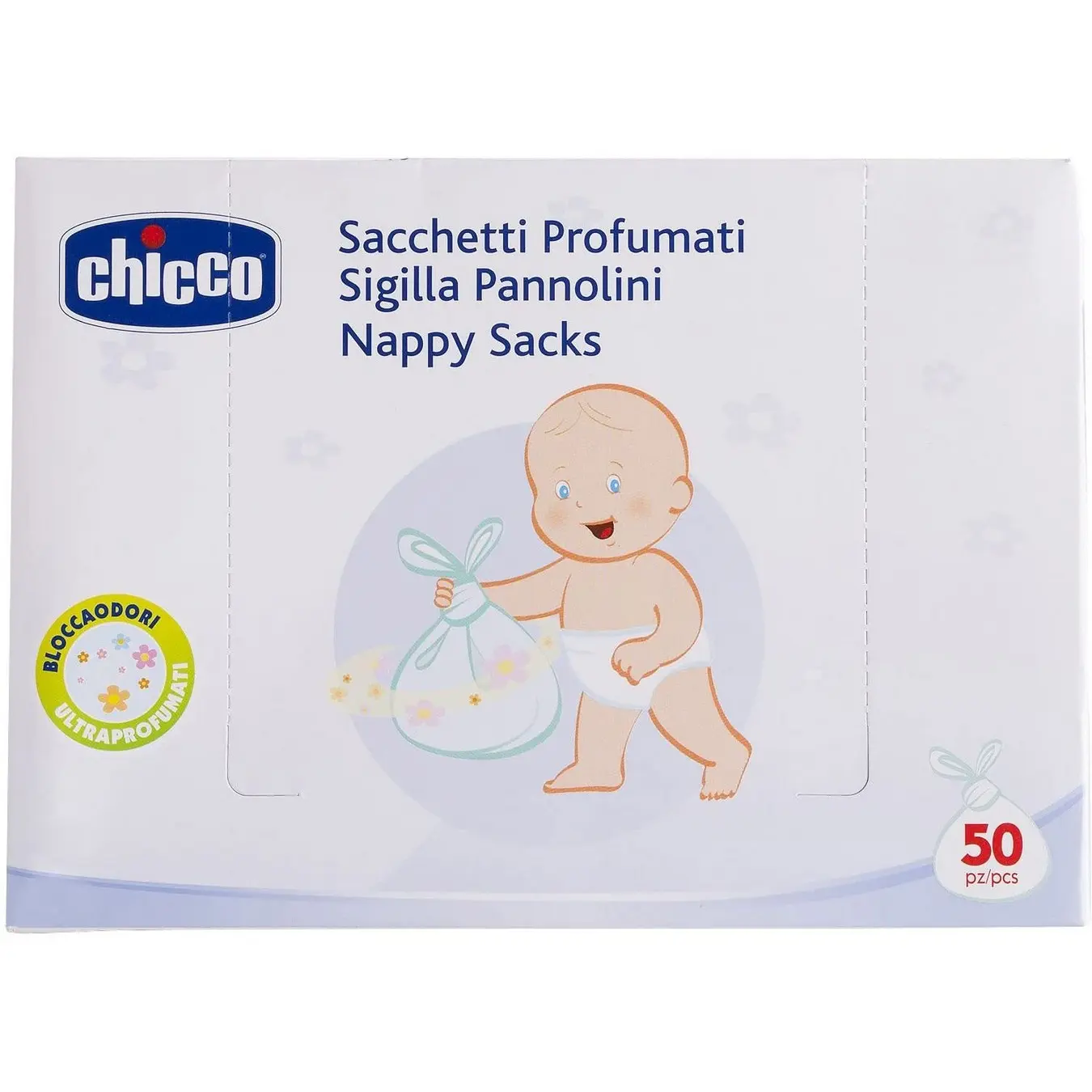 CHICCO CFL Rezervne kese za korpu za pelene 50 komada