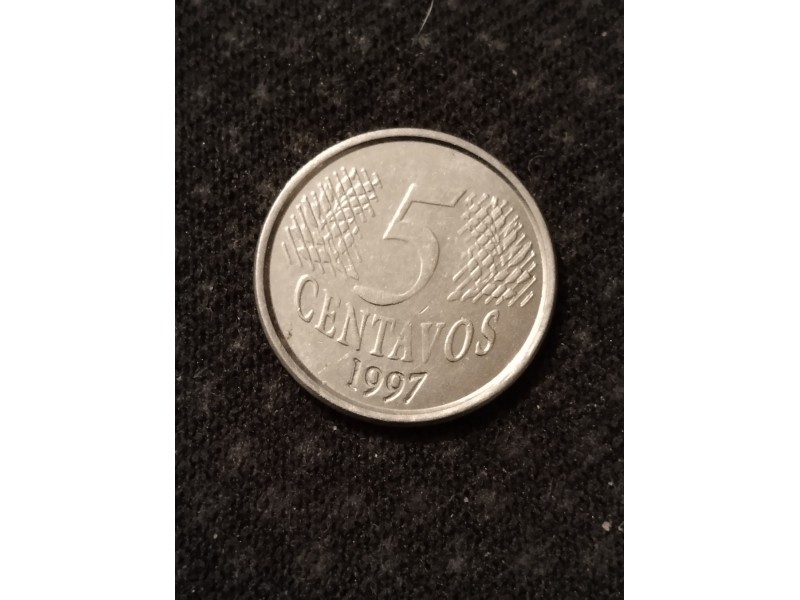 5 centavos 1997 brazil