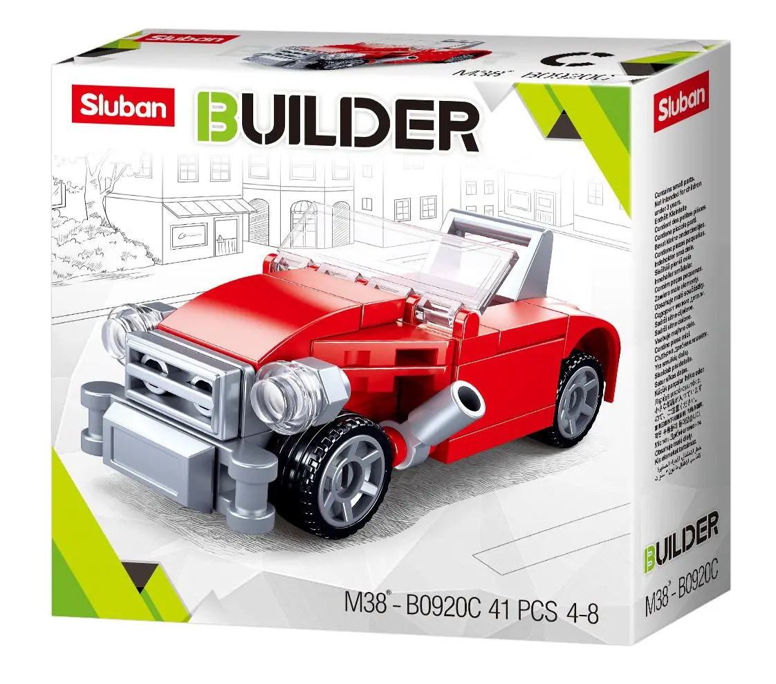 SLUBAN Kocke Automobil