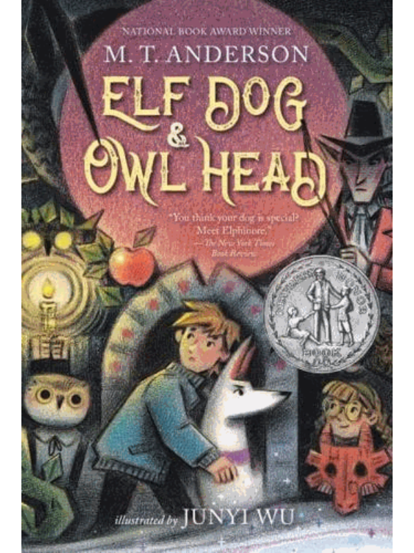 Elf Dog and Owl Head