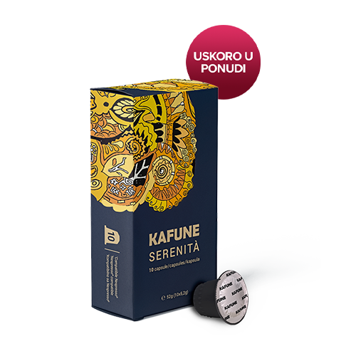 KAFUNE SERENITA 120 Premium kafa Kafune 120 kompatibilnih kapsula Nespresso