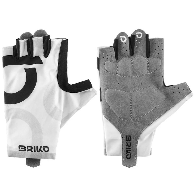 BRIKO Biciklističke rukavice Ulatralight, Bele