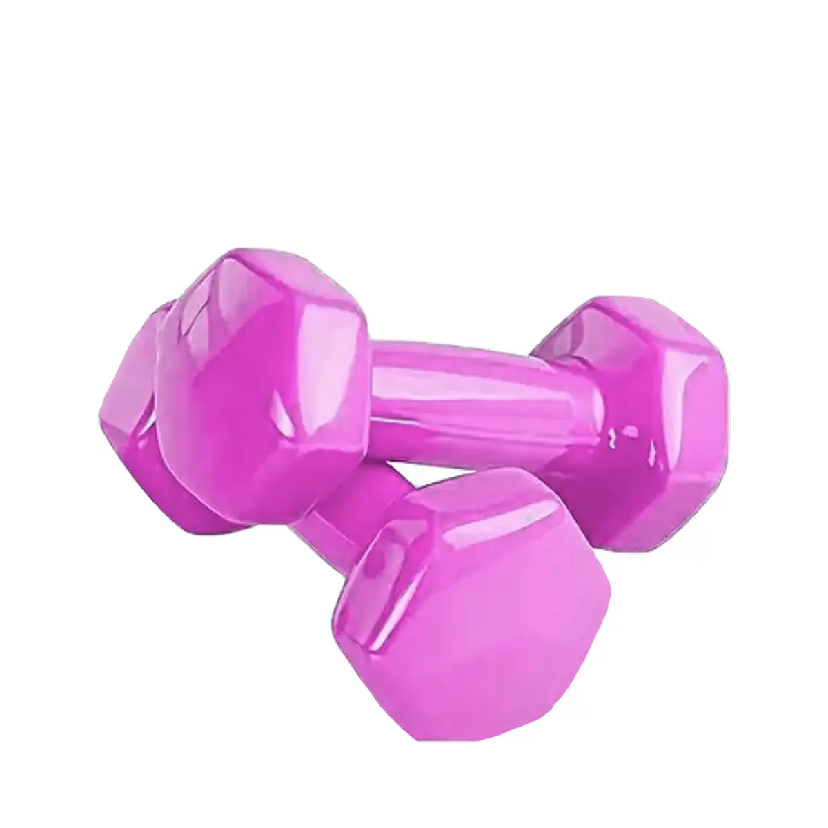 DIFFERENTE FITNES Set bučica, 1kg, 2 komada, Roze