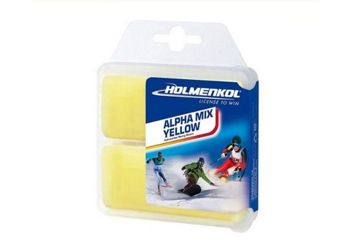 VOSAK ZA SKIJE HOLMENKOL ALFAMIX yellow 2x35g