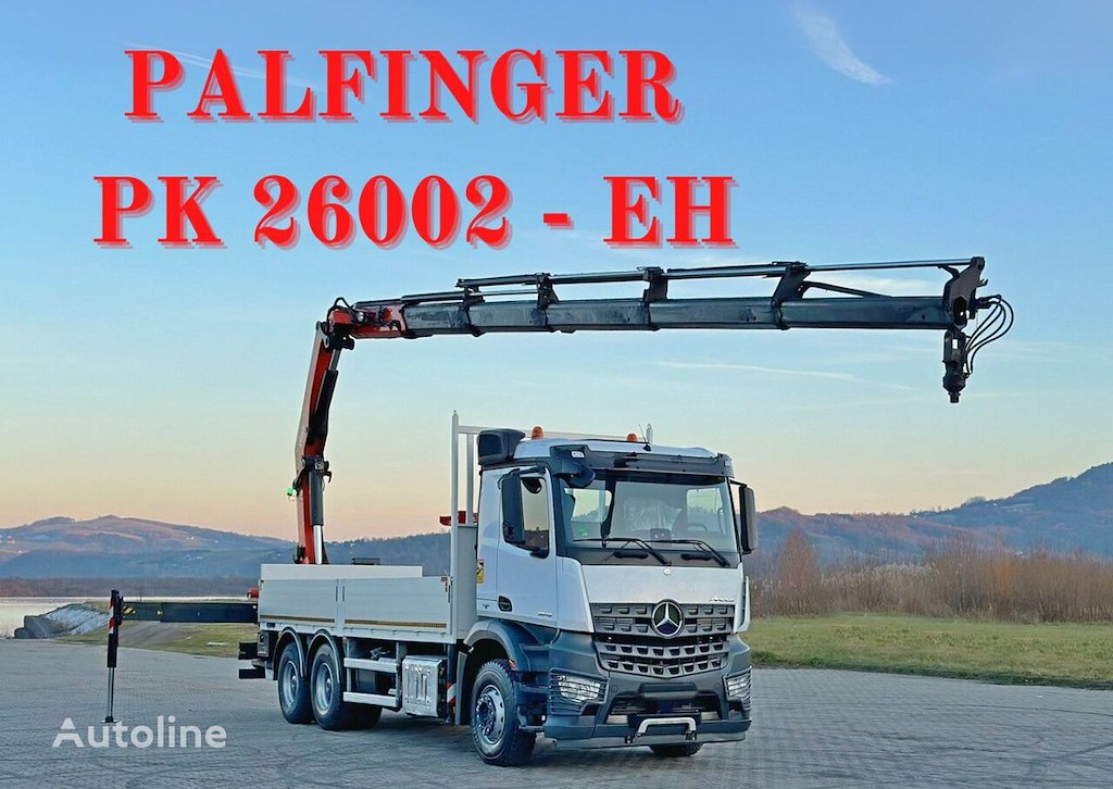 Mercedes-Benz AROCS 2642* PK 26002 -EH + PILOT+ FUNK * 6x4 kamion s ravnom platformom