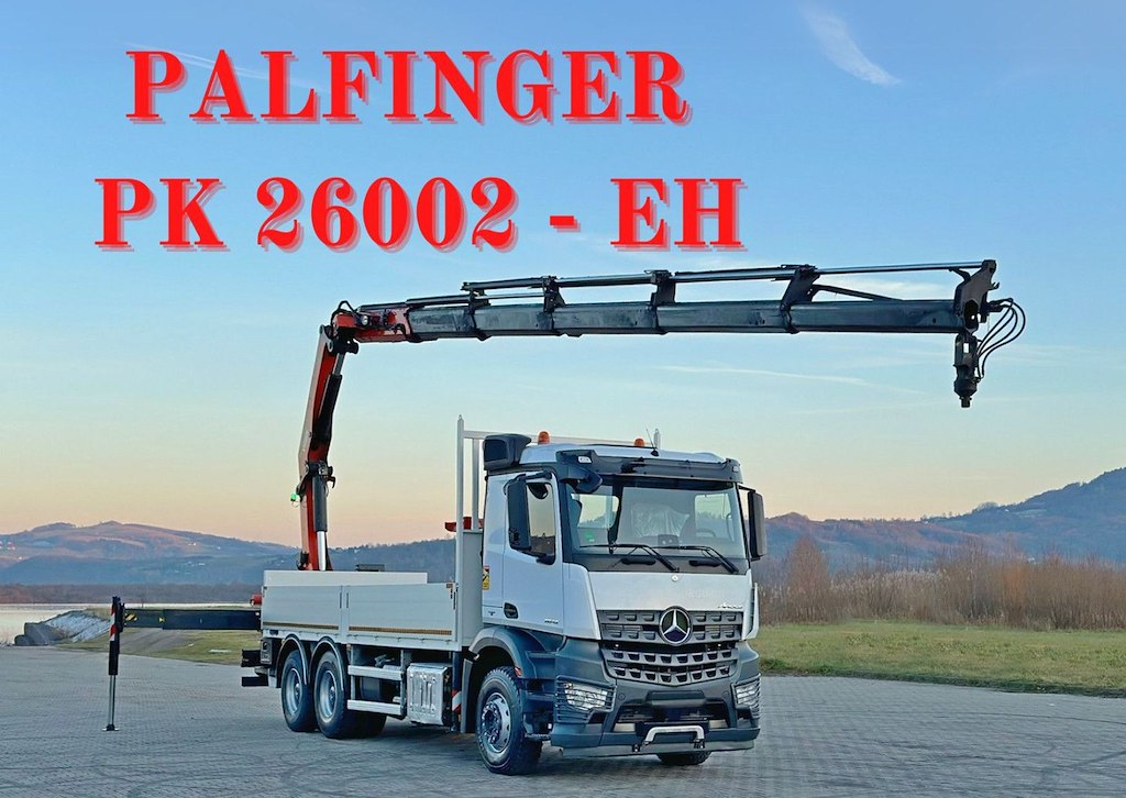 Mercedes-Benz AROCS 2642* PK 26002 -EH + PILOT+ FUNK * 6x4 kamion s ravnom platformom