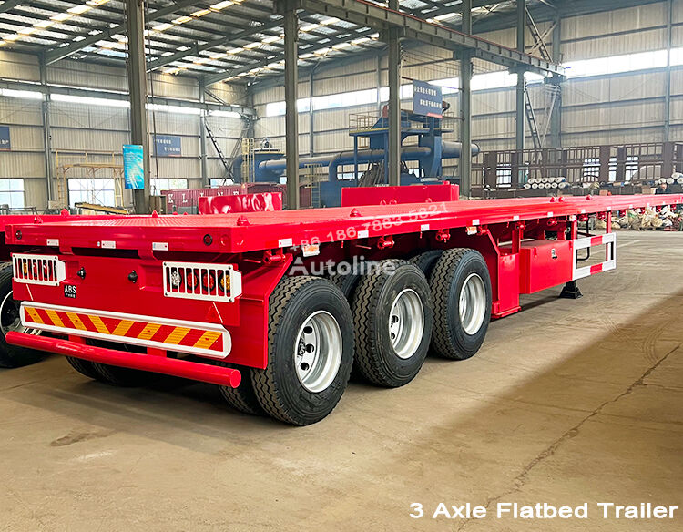 Nova 60 ton Flatbed Trailer Price in Saudi Arabia poluprikolica platforma