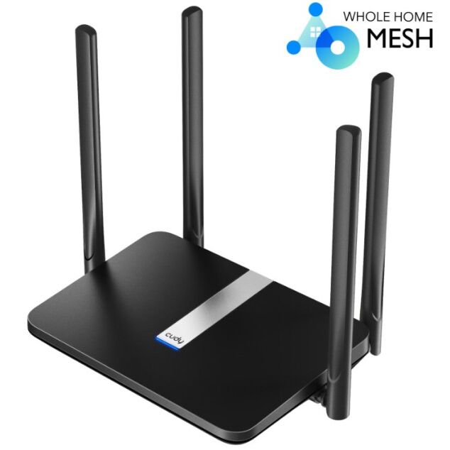 Cudy LT500 4G LTE AC1200 Dual Band MESH Wi-Fi Router CPE Dual band 2.4+5Ghz, 1W/4L 10/100, 4x Antena