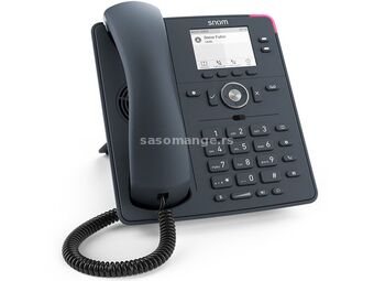 SNOM Žični fiksni telefon D140/ crna