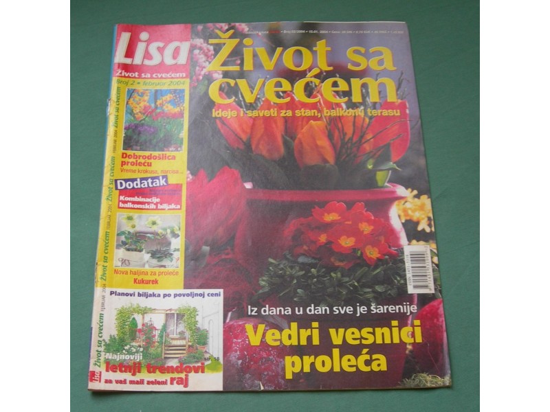 Život sa cvećem br. 2, januar 2004.