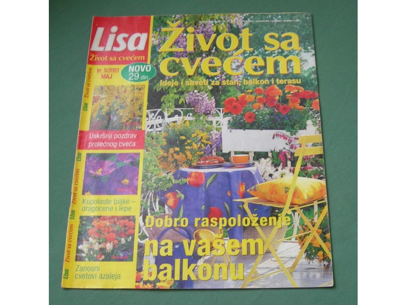 Život sa cvećem br. 5, april 2003.