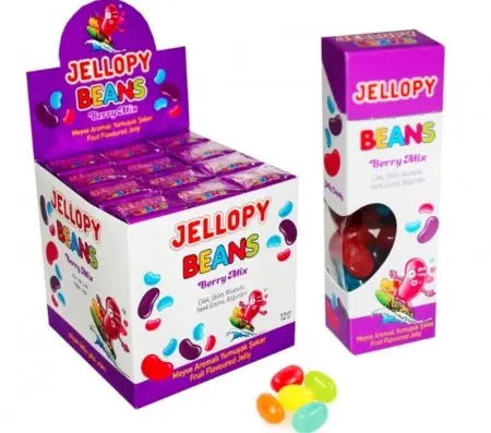 SAADET Jellopy beans berry mix, 30g, 12 komada