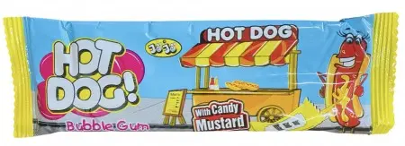 JOJO Žvake Hot dog bubble gum, 20g, 24 komada