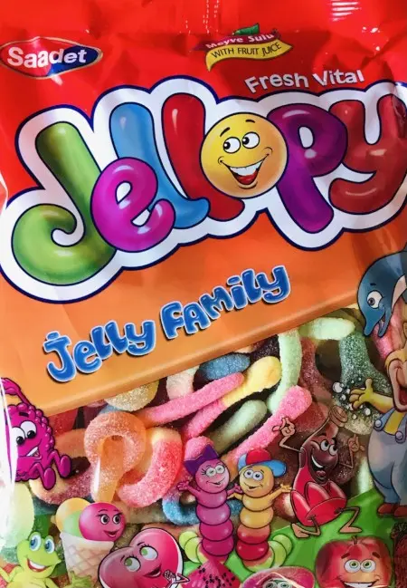 SAADET Jellopy Gumene bombone Šećerni mix, 1kg