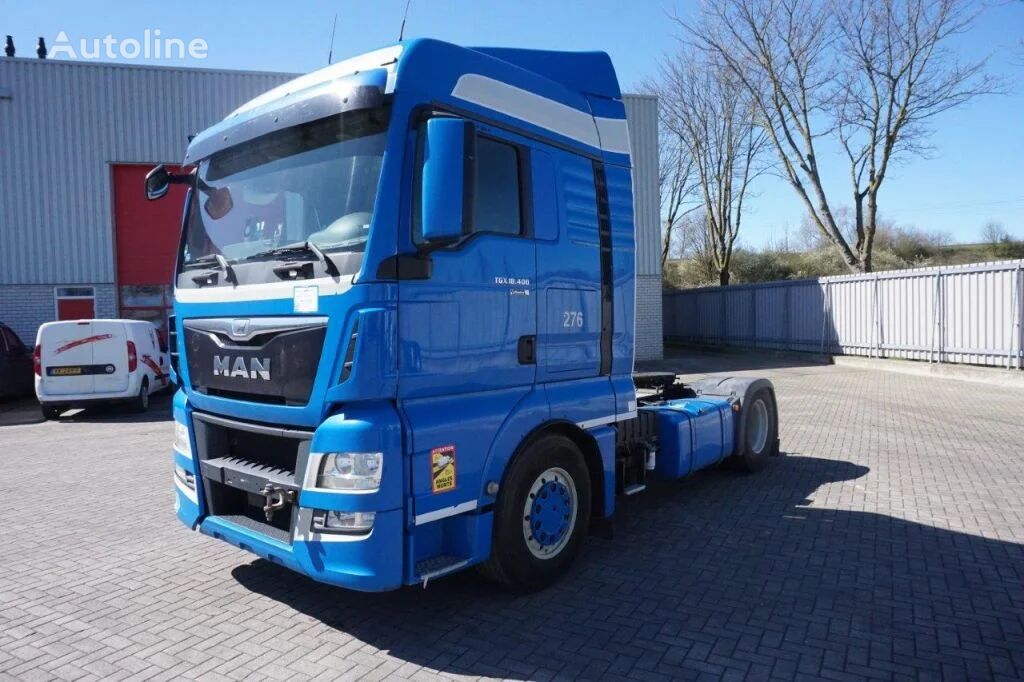 MAN TGX 18.400 / AUTOMATIC / DOUBLE TANK / ENGINE PROBLEMS / EURO-6 tegljač nakon udesa