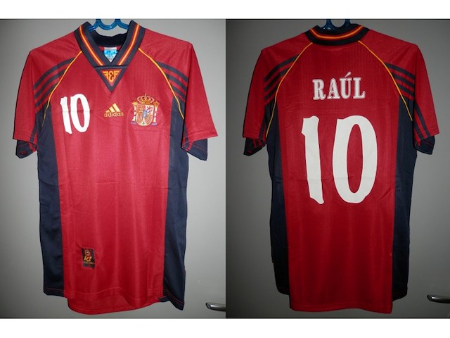 Španija dres (World Cup 1998) Raul 10 Espana Spain