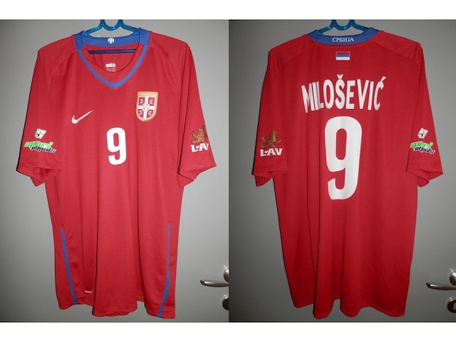 Srbija dres 2008-09 Savo Milošević 9