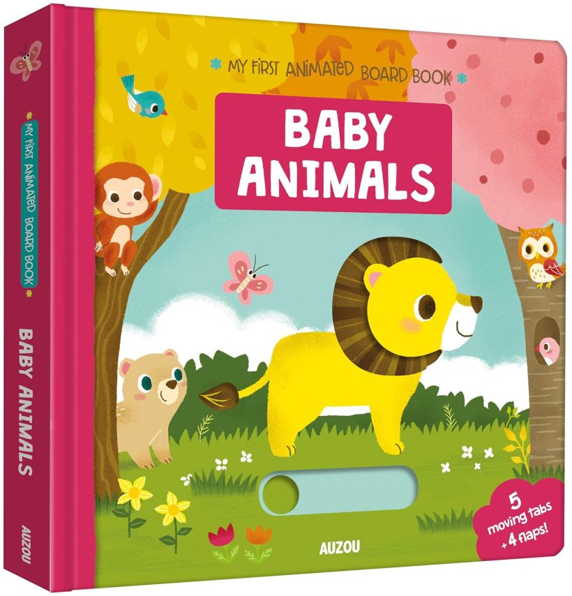 My First Animated Board Book: Baby Animals