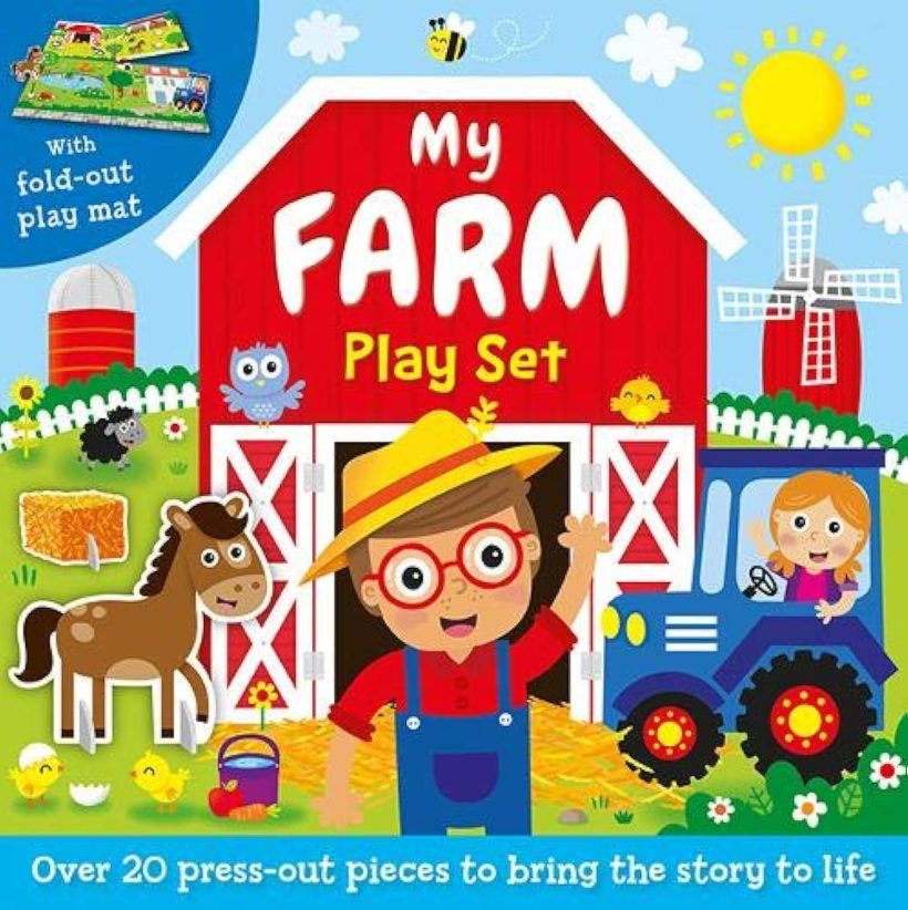 My Farm Play Set : Press-out and Play Board