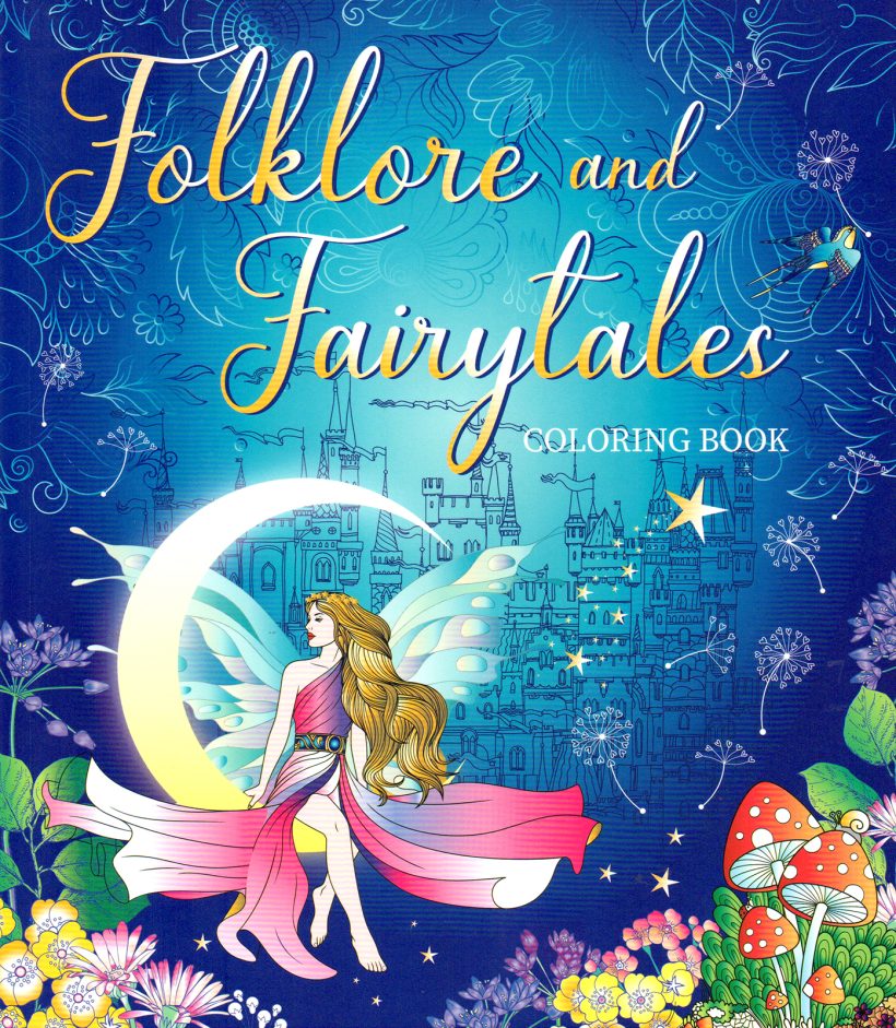 Folklore and Fairytales Coloring Book