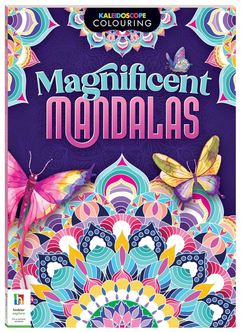 Kaleidoscope Colouring: Magnificent Mandalas