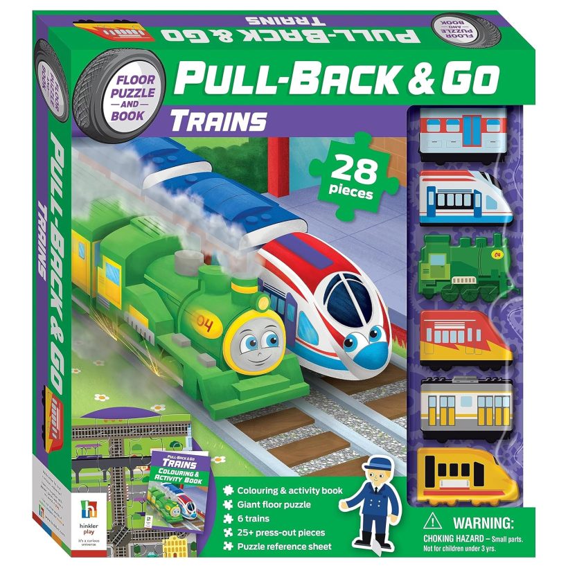 Pull Back & Go: Trains