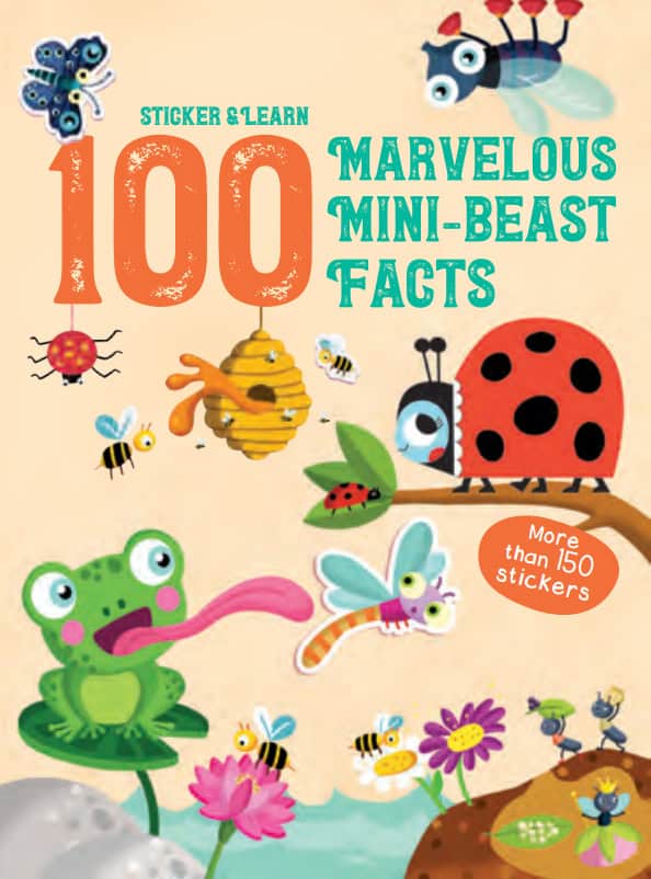 Sticker & Learn: 100 Marvelous Mini-Beast Facts