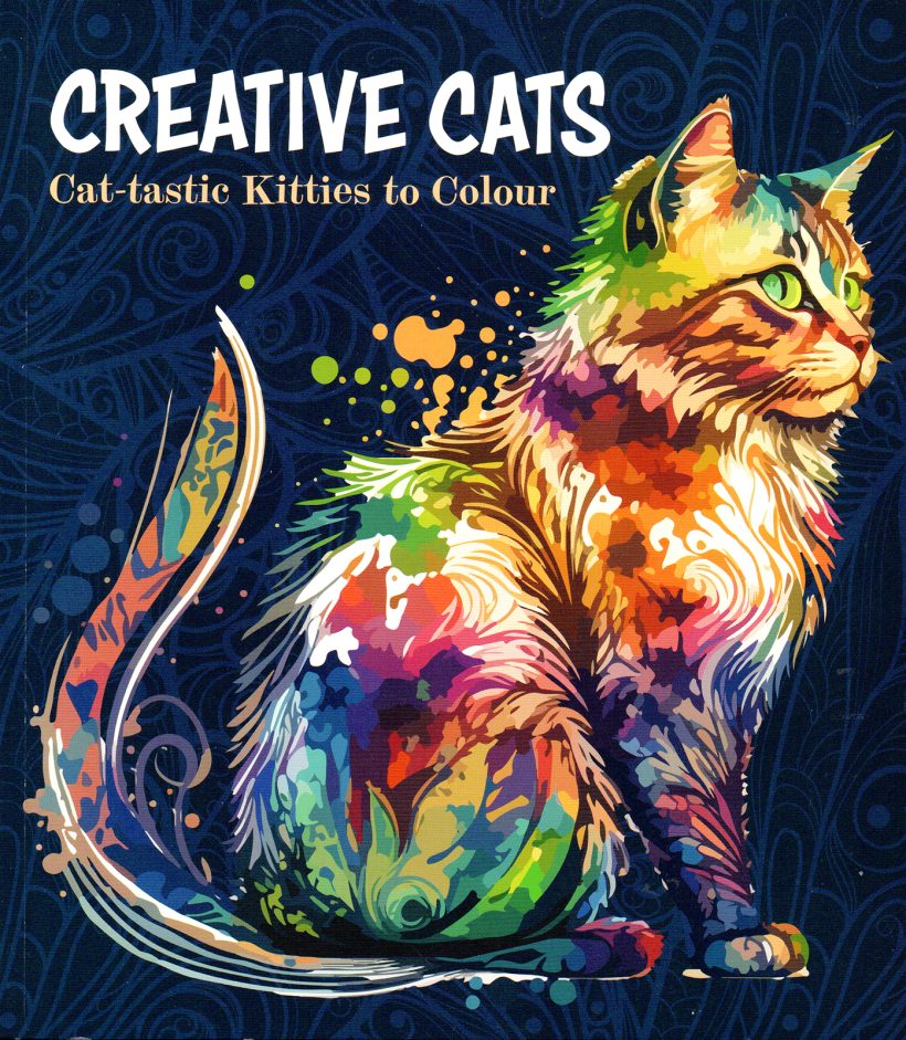 Creative Cats Colouring Book