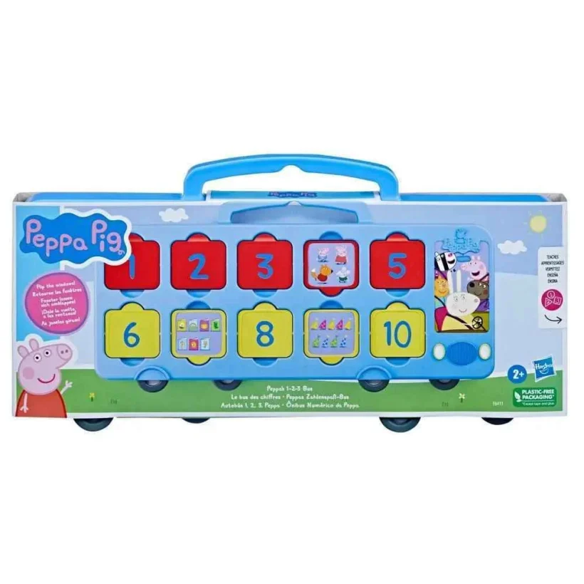 Peppa Pig Toys: Peppa’s 1-2-3 Bus