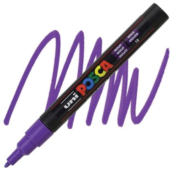 POSCA UNI MARKER PC-3M LJUBIČASTI(VIOLET)12 POSCA