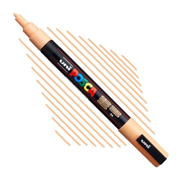 POSCA UNI MARKER PC-3M NARANDZASTI SVETLO 54 LIGHT ORANGE