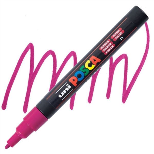 POSCA UNI MARKER PC-3M PINK FUCSIA POSCA