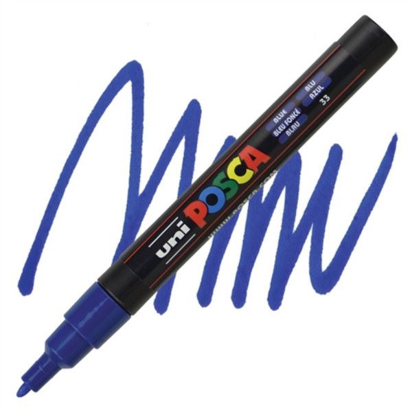 POSCA UNI MARKER PC-3M PLAVI POSCA