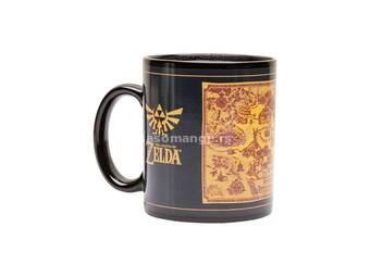 Šolja The Legend Of Zelda - Map Silhouette - Heat Change Mug