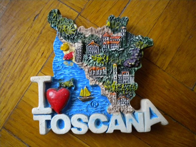 TOSKANA Toscana, magnet za frizider