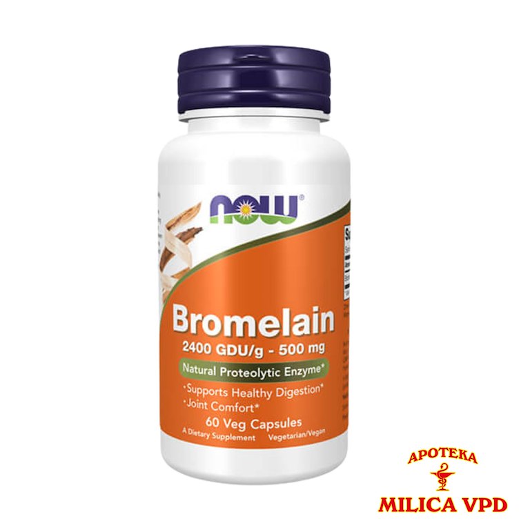 Now Bromelain 60x500mg