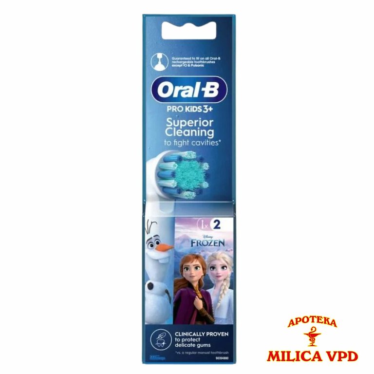 Oral B nastavak za električnu četkicu Frozen A2