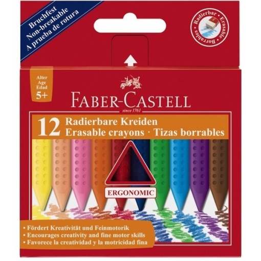 Voštane boje GRIP 122520 1/12, Faber-Castell