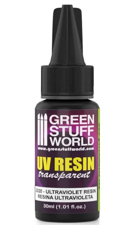 GREEN STUFF WORLD Boja za figurice UV Resin Clear, 30ml