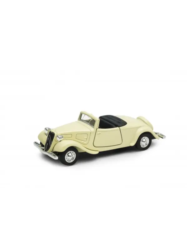 WELLY Oldtajmer 1:34-40 1938 Citroen 11B Traction Avant Cabrio Krem