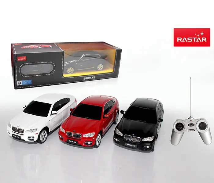 RASTAR RC BMW X6 Igračka automobil, Crveni, 1:24