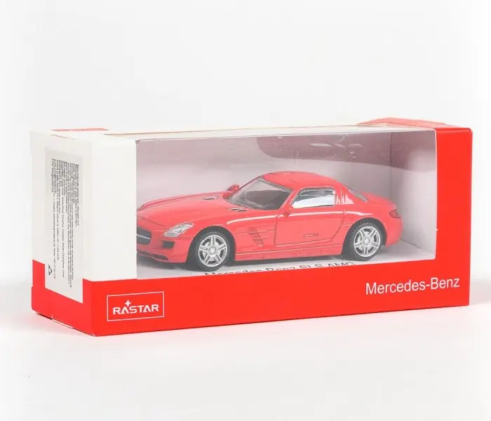 Rastar Automobil Mercedes SLS AMG 1:43 crven