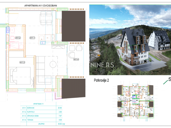 Prodaja apartmana u izgradnji na Divčibarama, DIVČIBARSKI HORIZONTI, www.divcibare.club