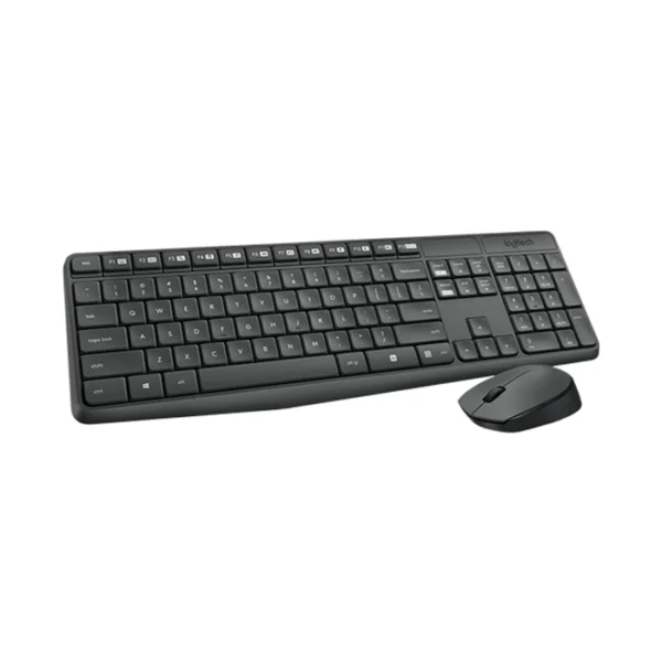 LOGITECH Bežična tastatura i miš MK235 YU-SRB Crna