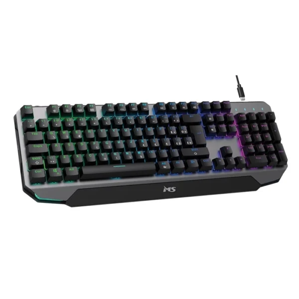 MS ELITE Gejemerska mehanička tastatura C910 US Siva